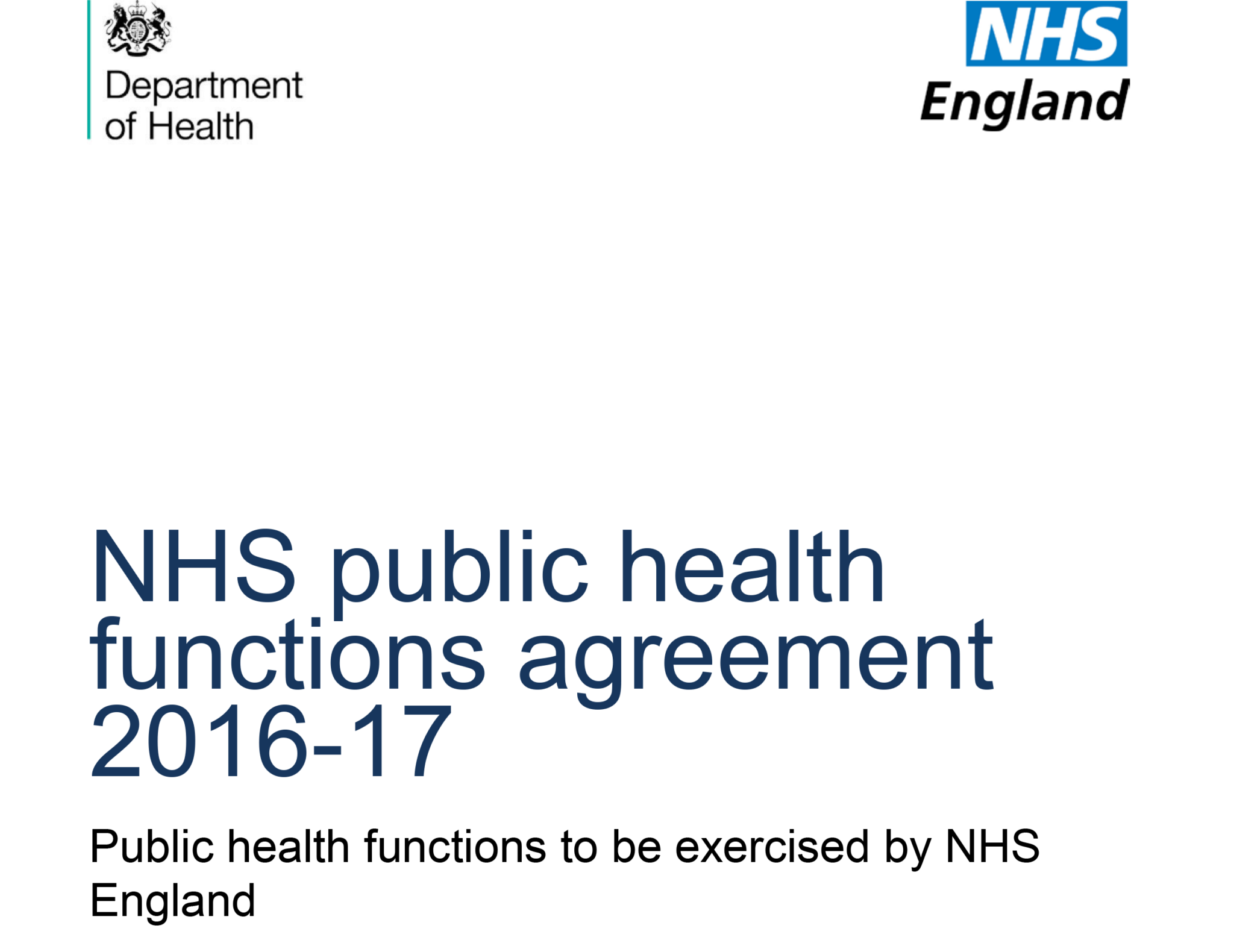 2016-17 service specifications published for NHS screening programmes ...