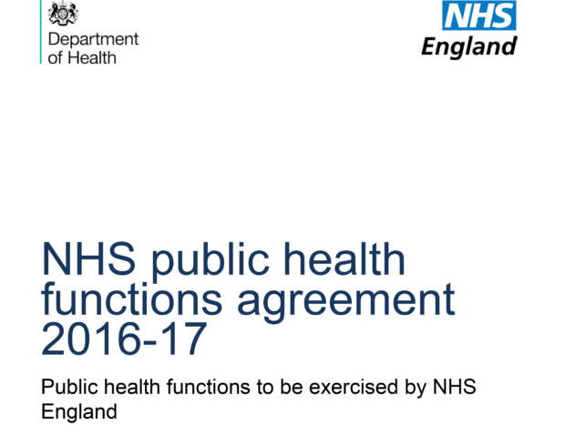 2016-17 service specifications published for NHS screening programmes ...