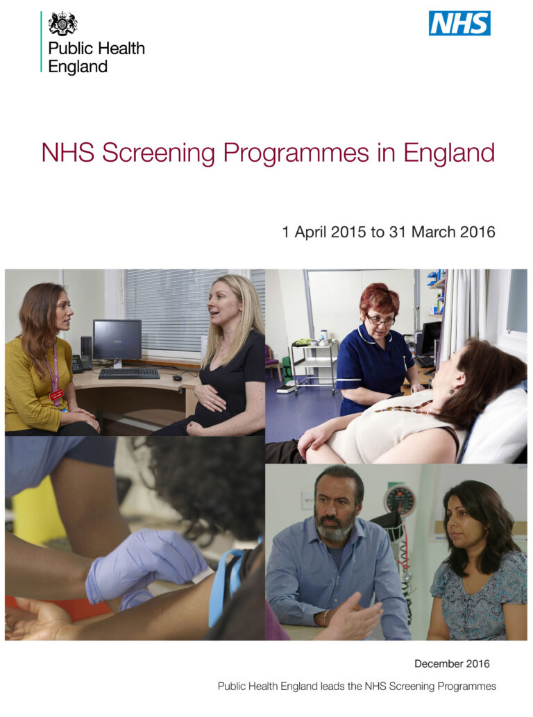 Report celebrates screening achievements during another busy year – PHE ...
