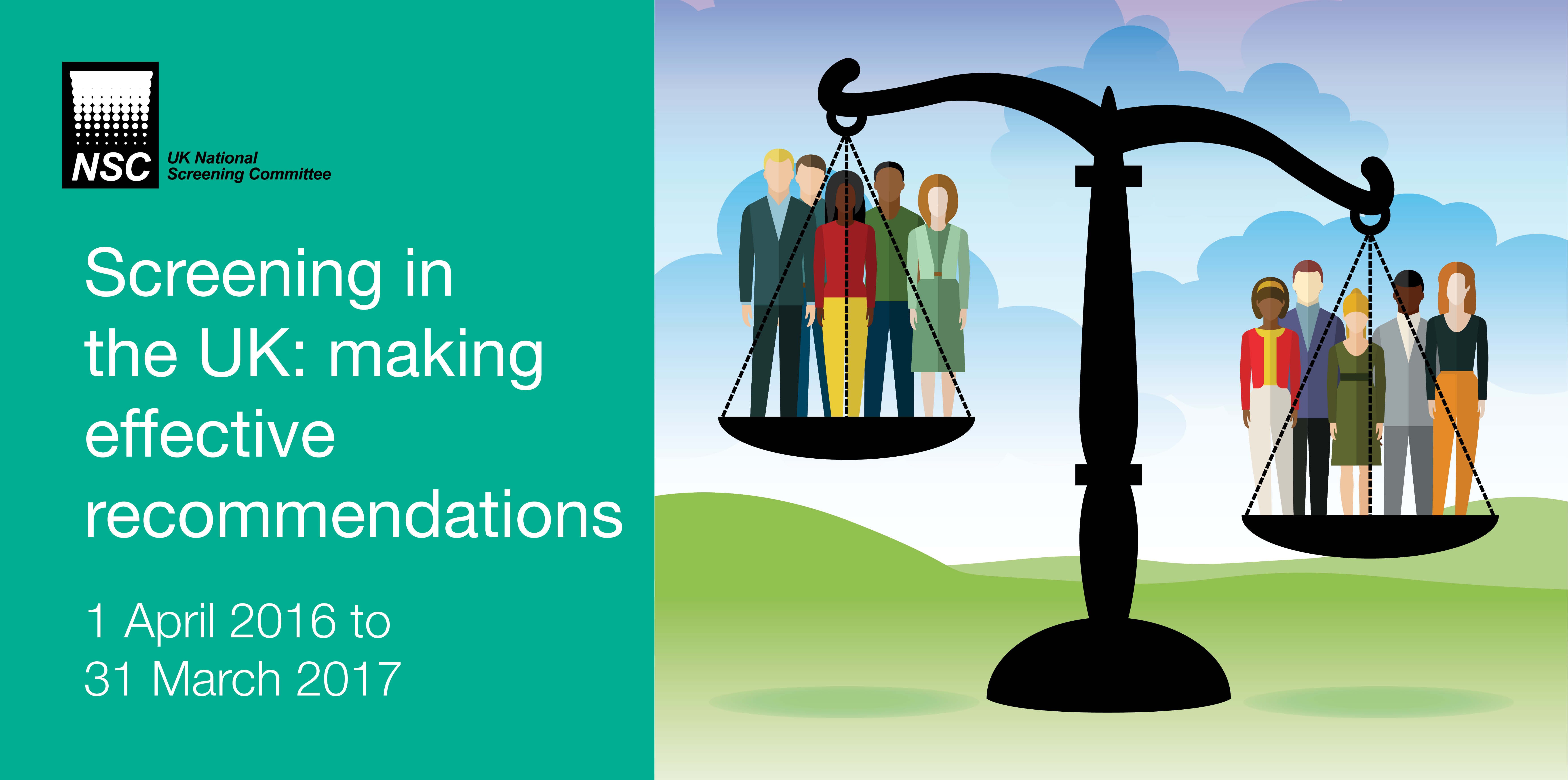 UK NSC reports on its year of screening recommendations – PHE Screening