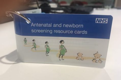 Reviewing our screening resource cards for midwives – PHE Screening