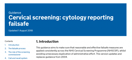 failsafe - PHE Screening