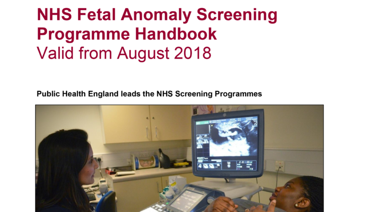 NHS Fetal Anomaly Screening Programme – Page 9 – PHE Screening