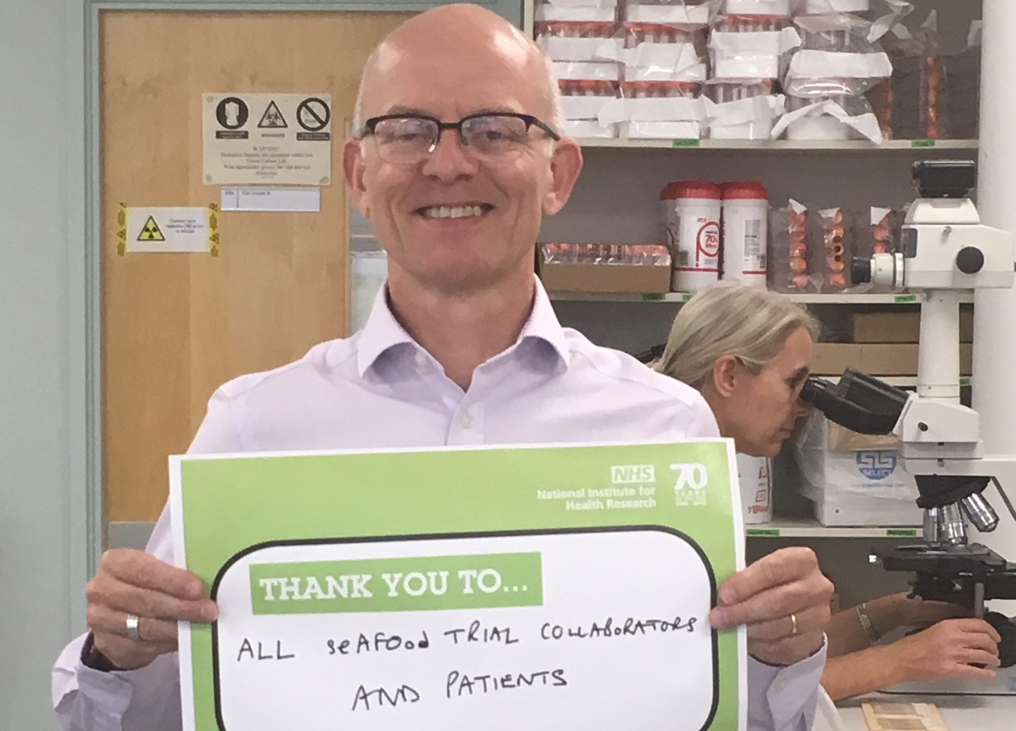 Support of bowel cancer screening programme crucial to fish oil trial ...